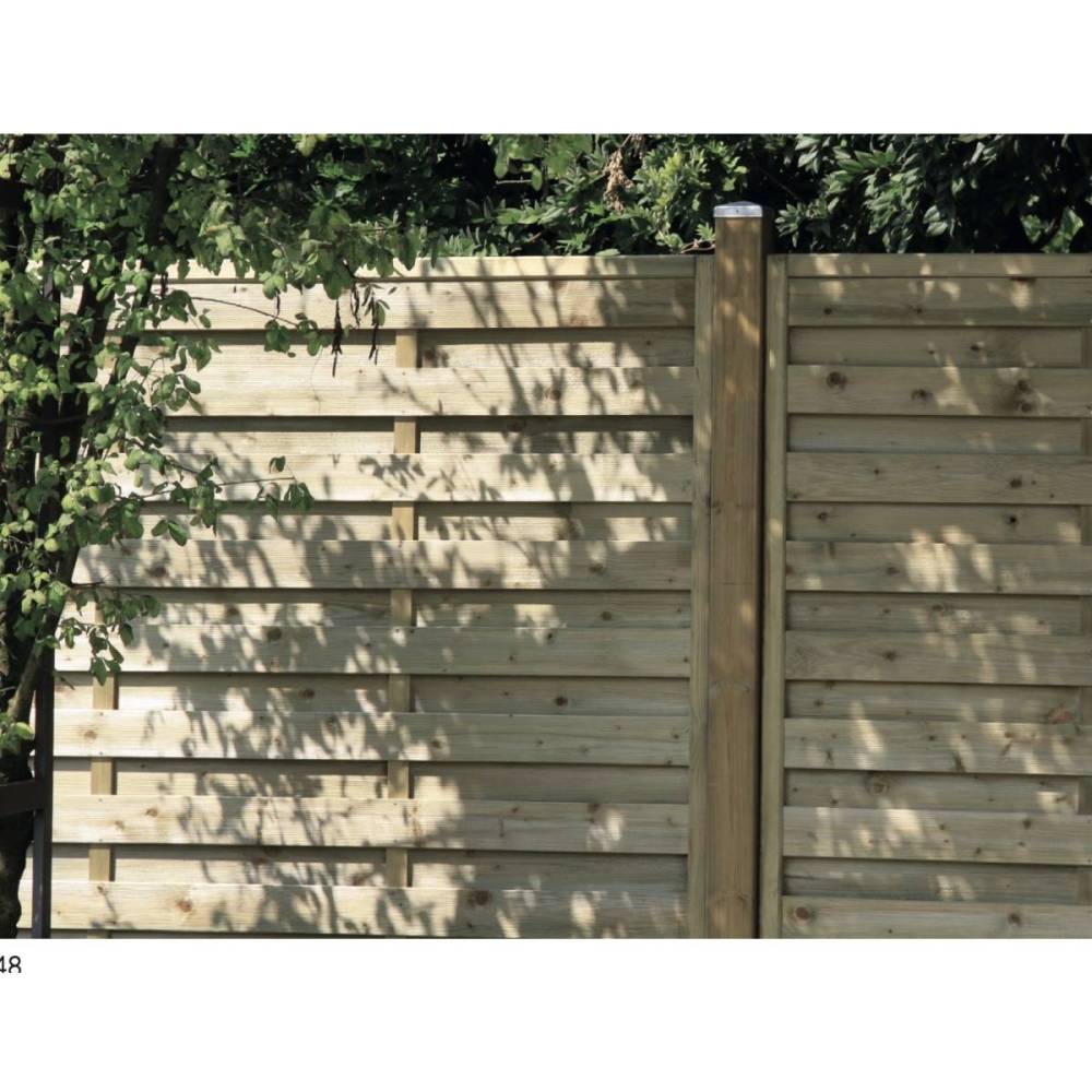Gitter und Paneele - Teddy 90X180 Gr gerades Sichtschutzpaneel